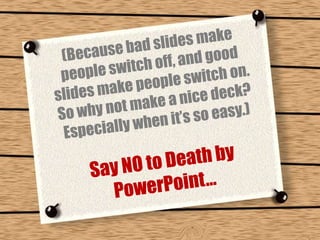 5 easy ways to create fabulous slides | PPT