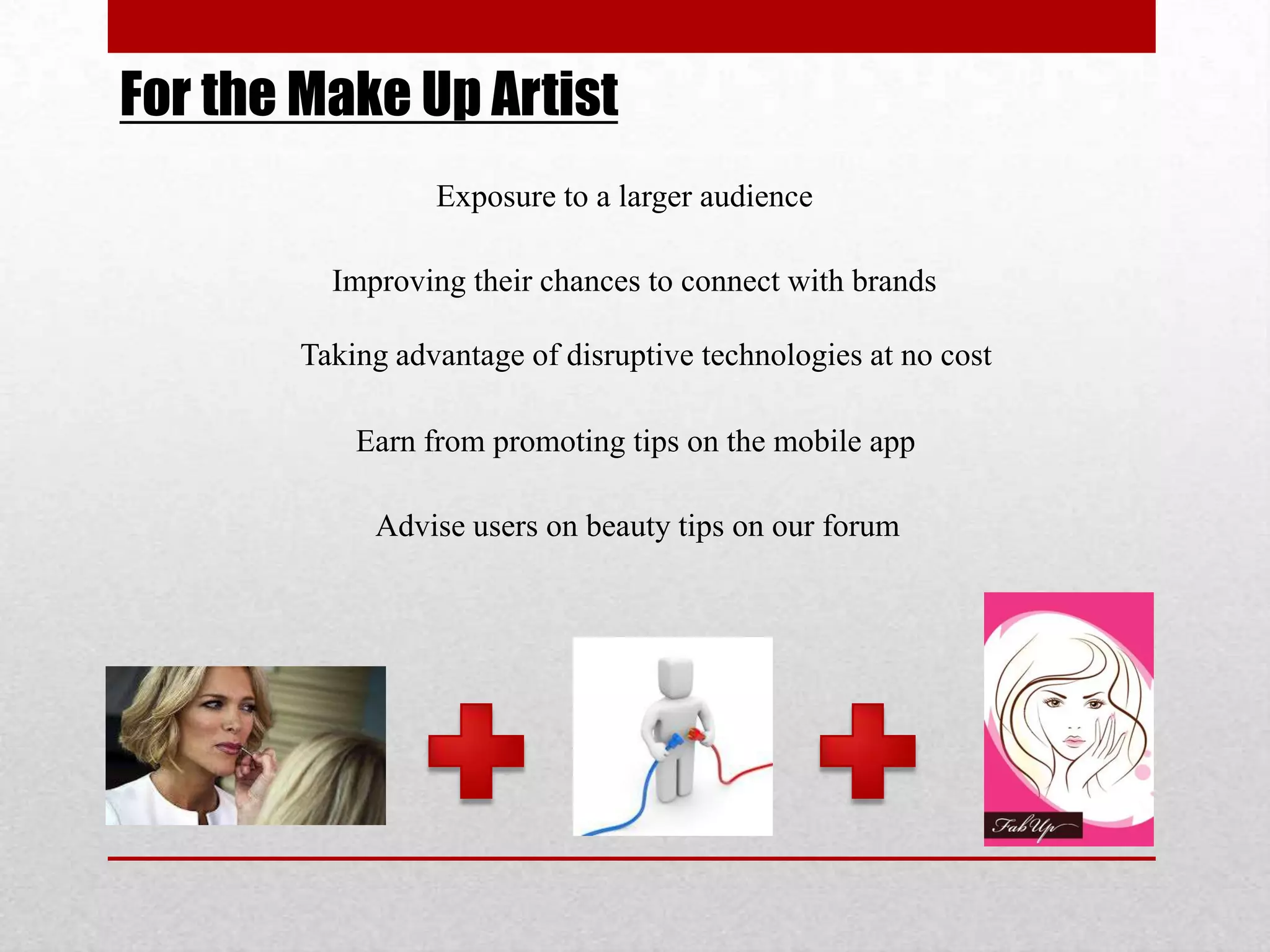 Fab up make up artist presentation | PPTX