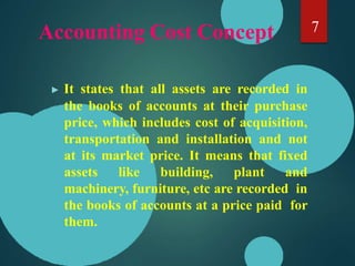 Accounting Fundamentals - Concepts and Convetions | PPT