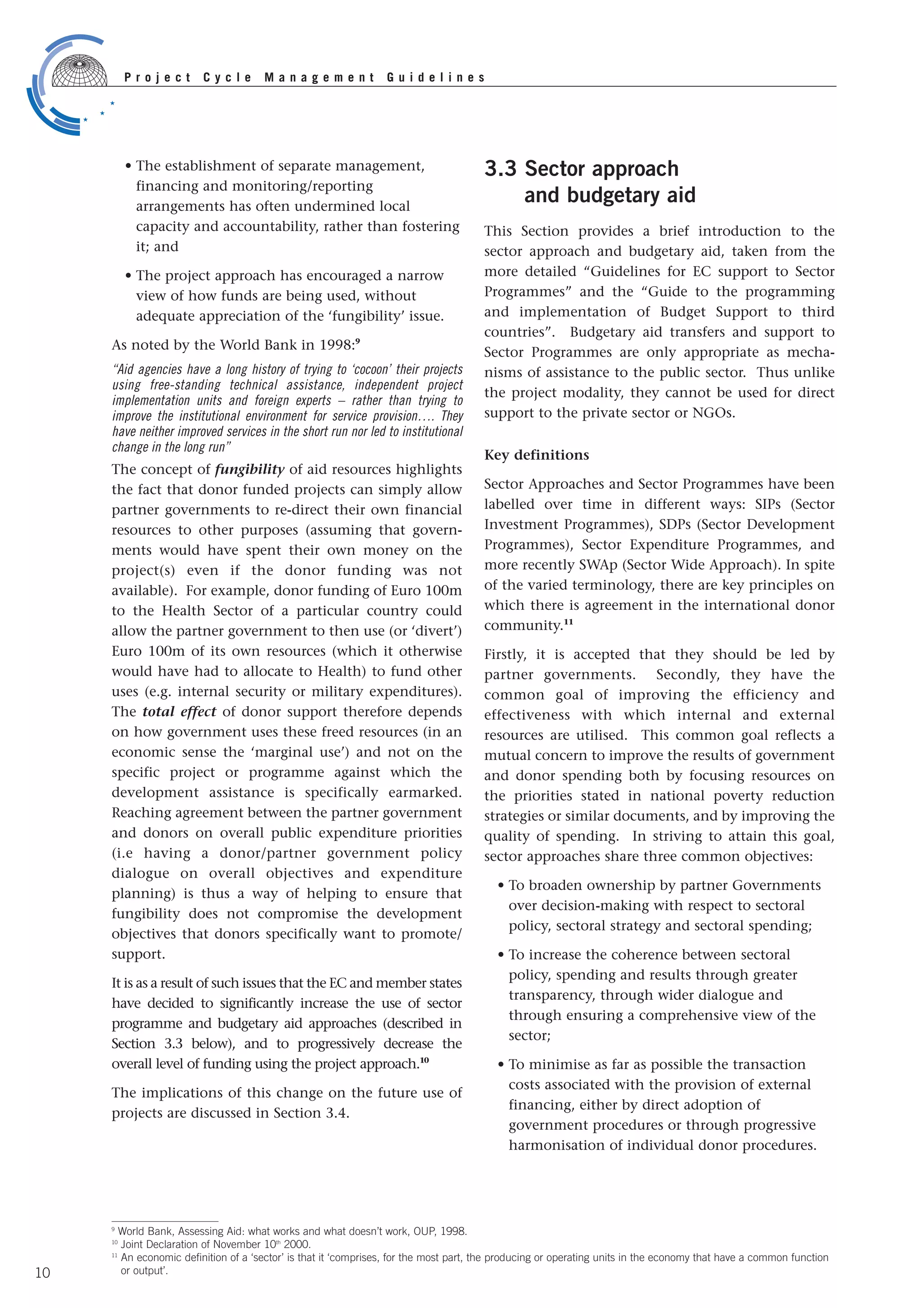 Aid Delivery Methods - Project Cycle Management Guidelines | PDF