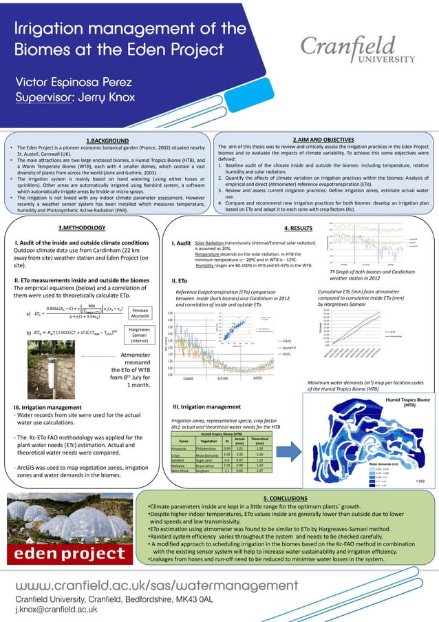 Final Poster draft Eden Project | PDF