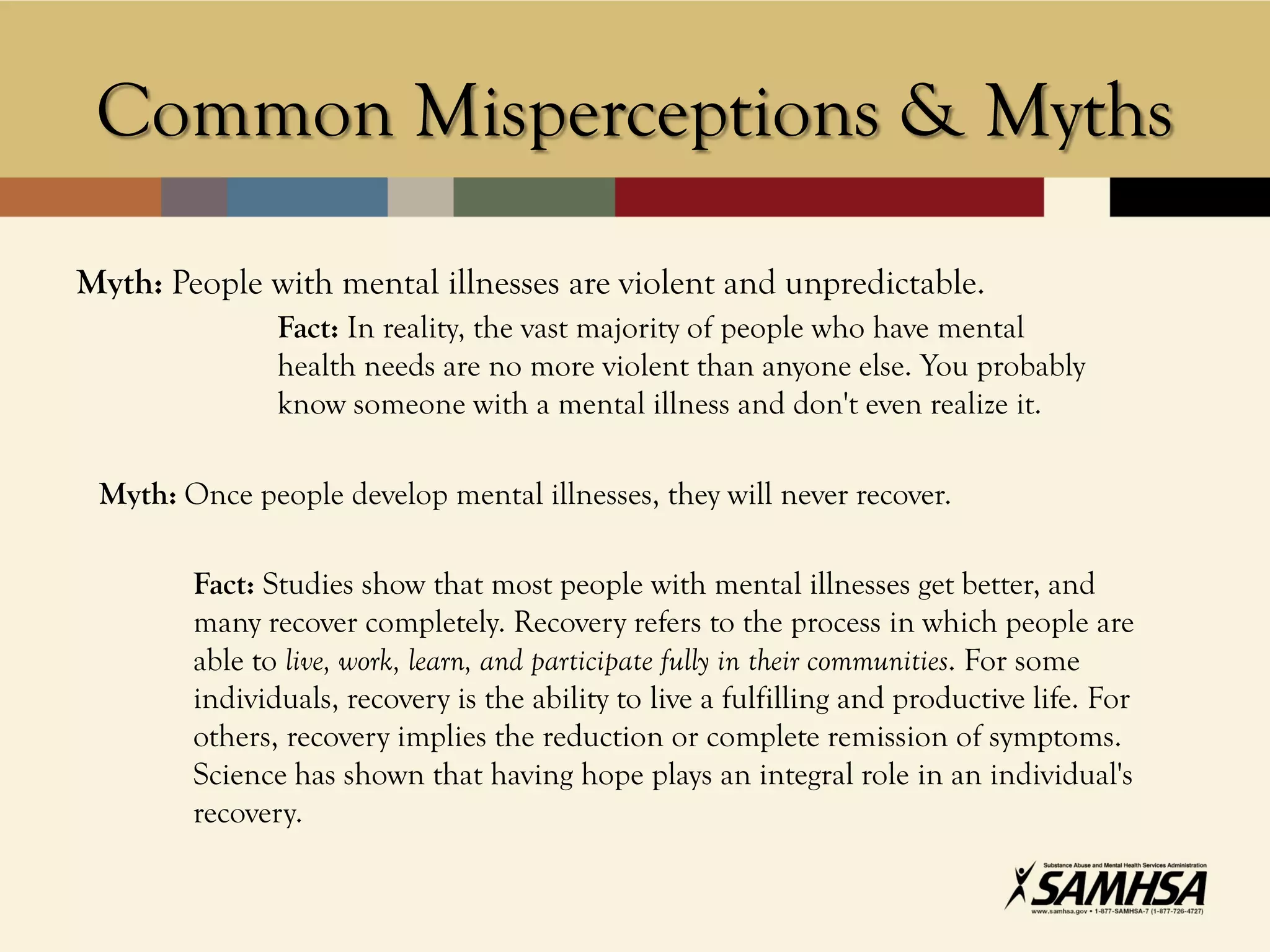 Misperceptions of MentalHealth _Spring | PDF