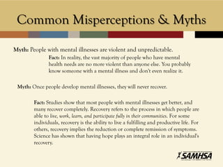 Misperceptions of MentalHealth _Spring | PDF