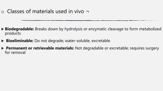 Nano Biomaterials | PPTX