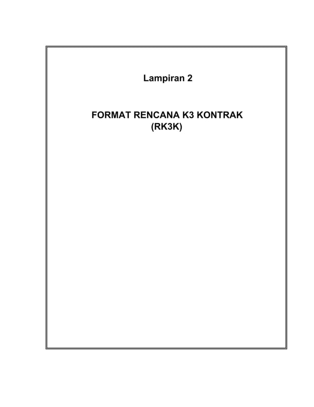 FORMAT RK3K PURT | PDF