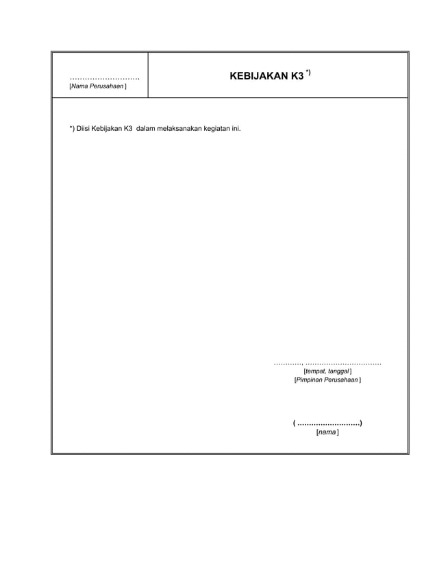 FORMAT RK3K PURT | PDF