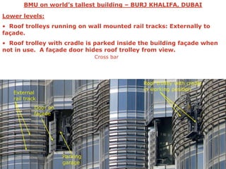 VTME dubai Rajan Samson Facade access equipment bmu design planning by ...