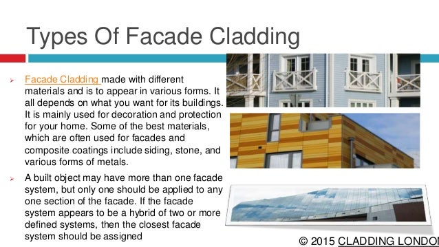 Facade cladding