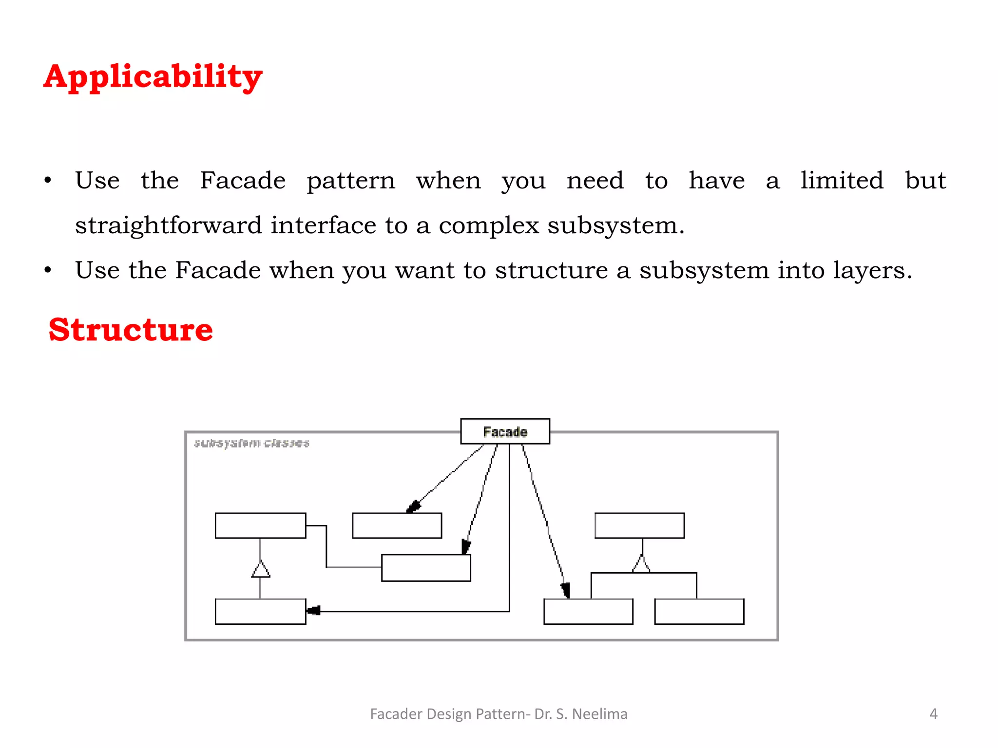 Facade design pattern | PPTX
