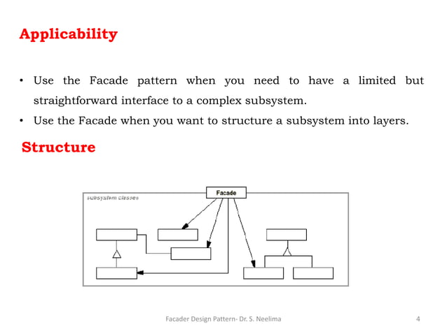 Facade design pattern | PPTX