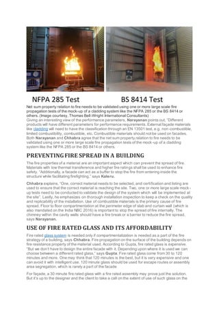 IMPORTANT ASPECTS OF FAÇADE DESIGN FOR FIRE SAFETY | DOCX ...