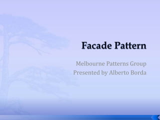 Facade Pattern | PPT