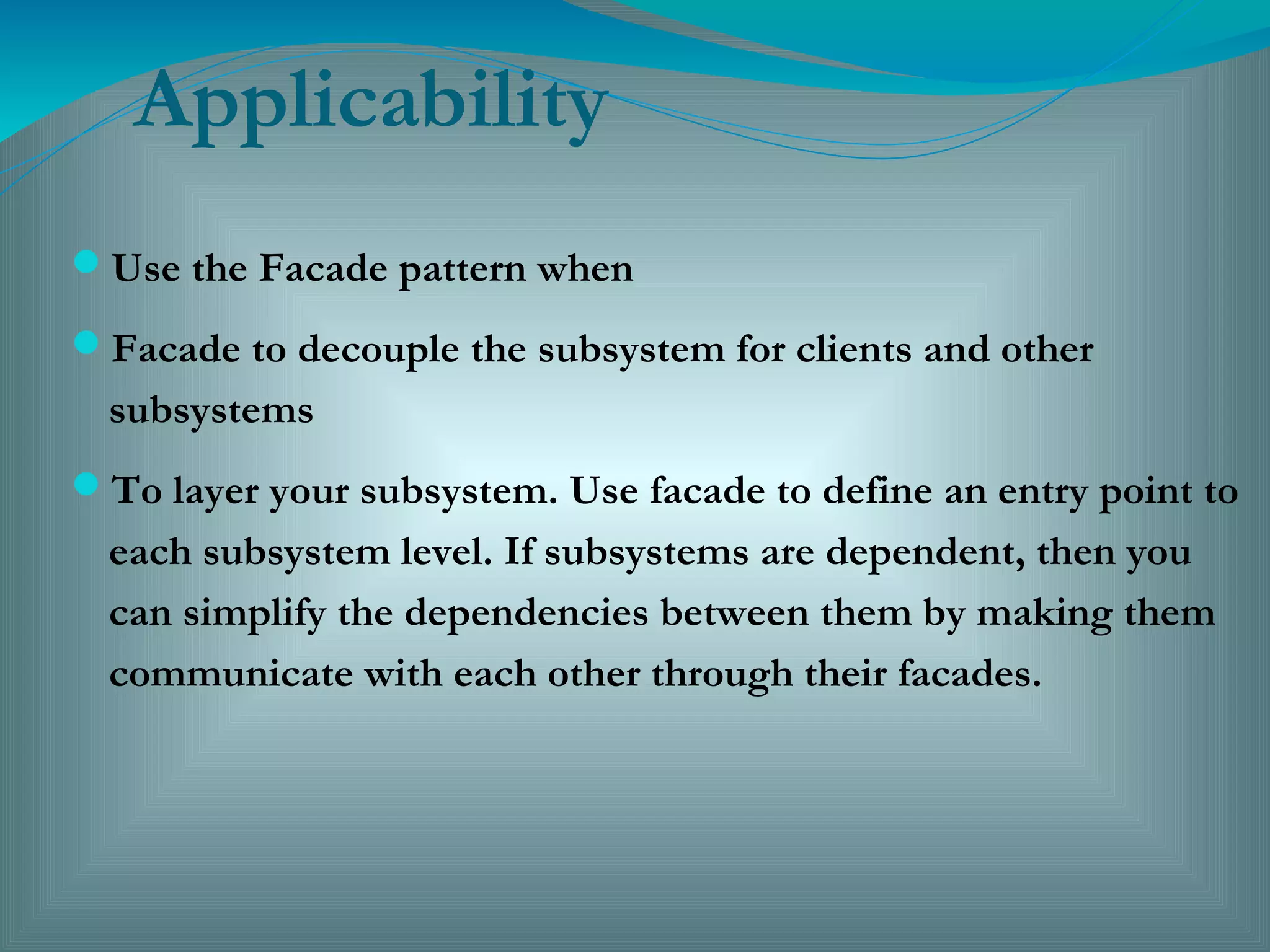 Facade pattern | PPT