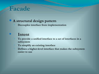 Facade pattern | PPT