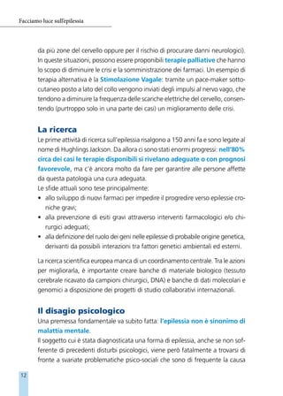 Facciamo luce sull'epilessia | PDF