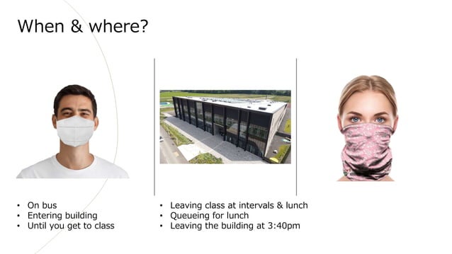 Bertha Park High School - Face coverings | PPT
