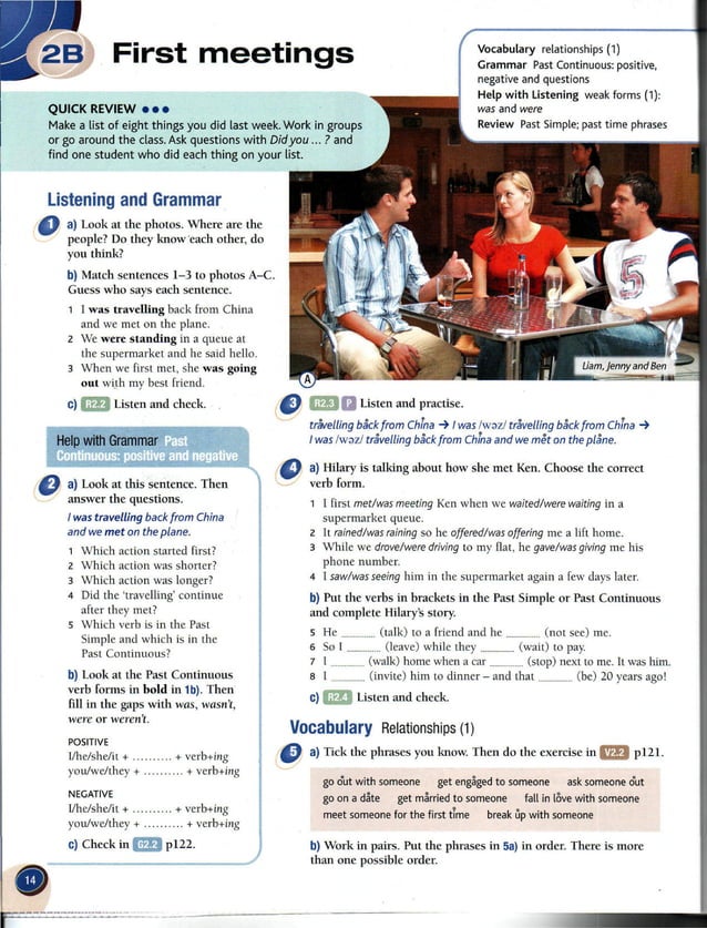 Face2face pre intermediate student book | PDF