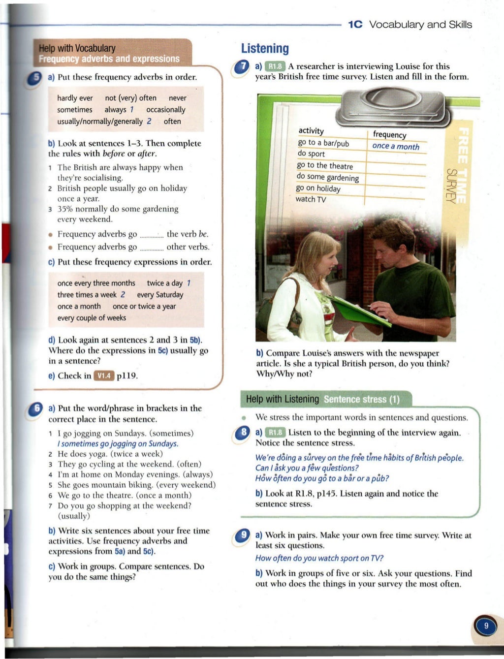 Face2face pre intermediate student book