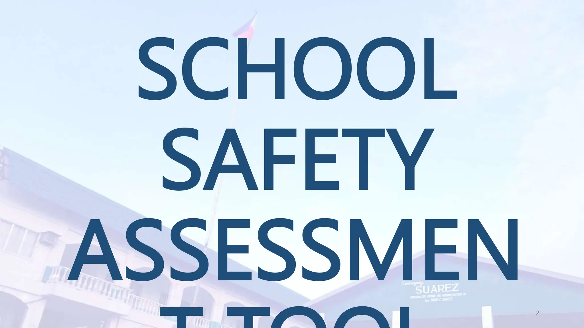 FACE 2 FACE SAFETY ASSESSMENT TOOL for face to face classes | PPTX