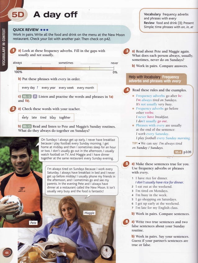 Face2 face starter student's book | PDF