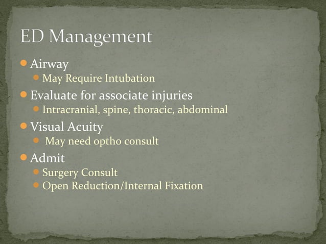 Lefort 1 Fracture | PPT | Death, Injury, or Military Conflict ...