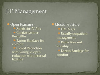 Mandibular Fracture | PPT