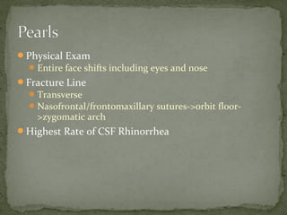 Lefort 3 Fracture | PPT