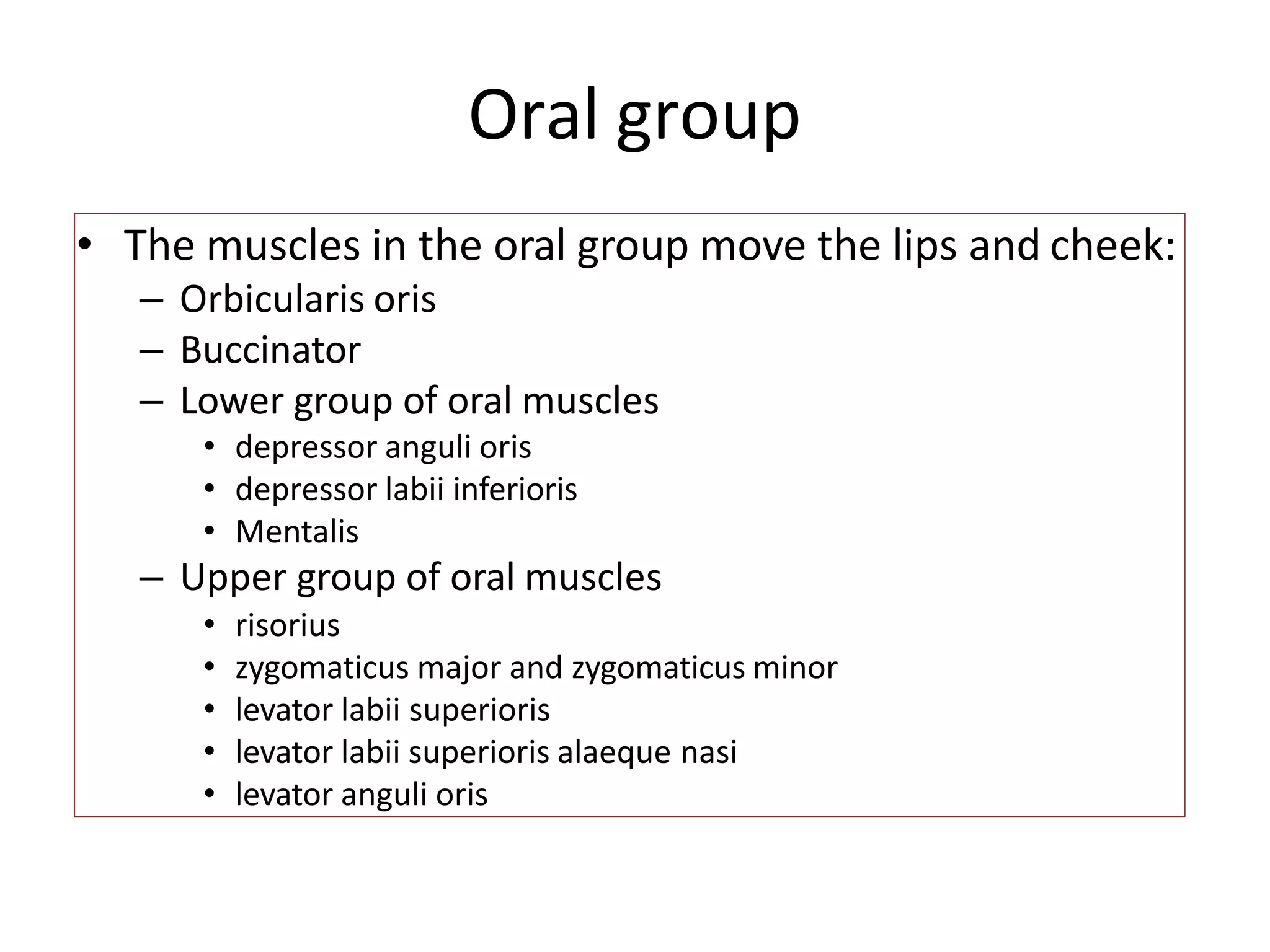 Anatomy- Muscles of Facial expression | PPTX