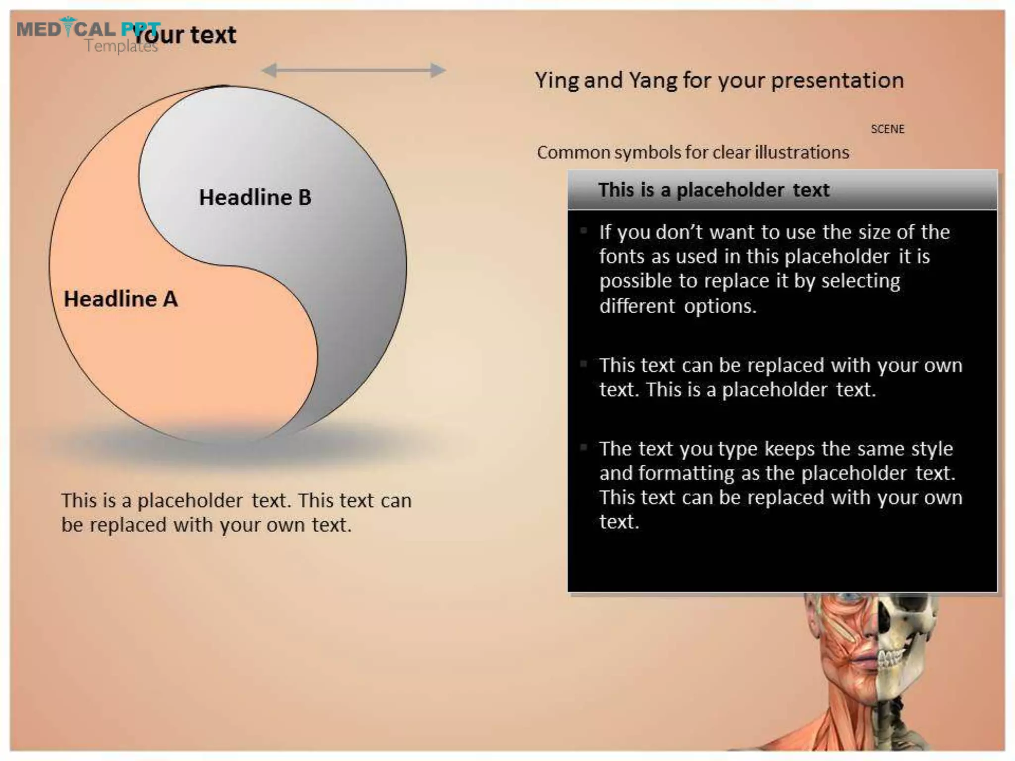 Face Anatomy PowerPoint Templates | PPTX