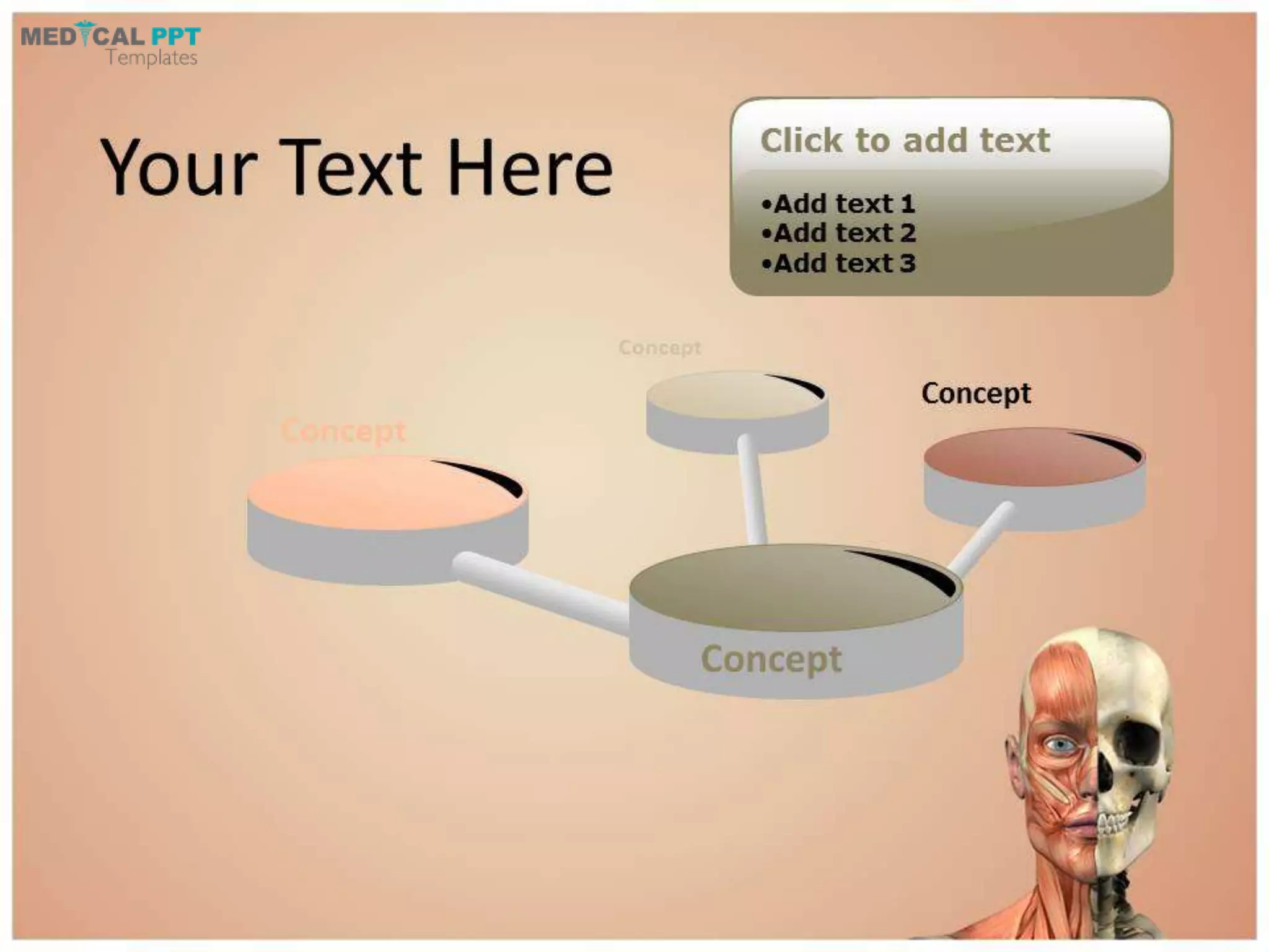 Face Anatomy PowerPoint Templates | PPTX