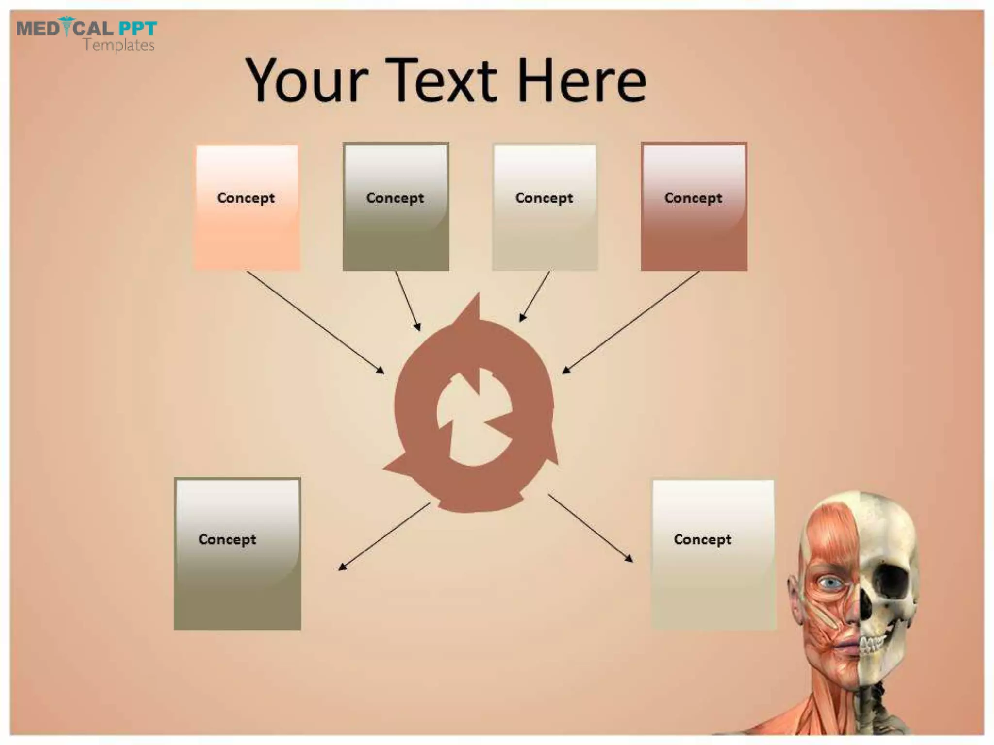 Face Anatomy PowerPoint Templates | PPTX