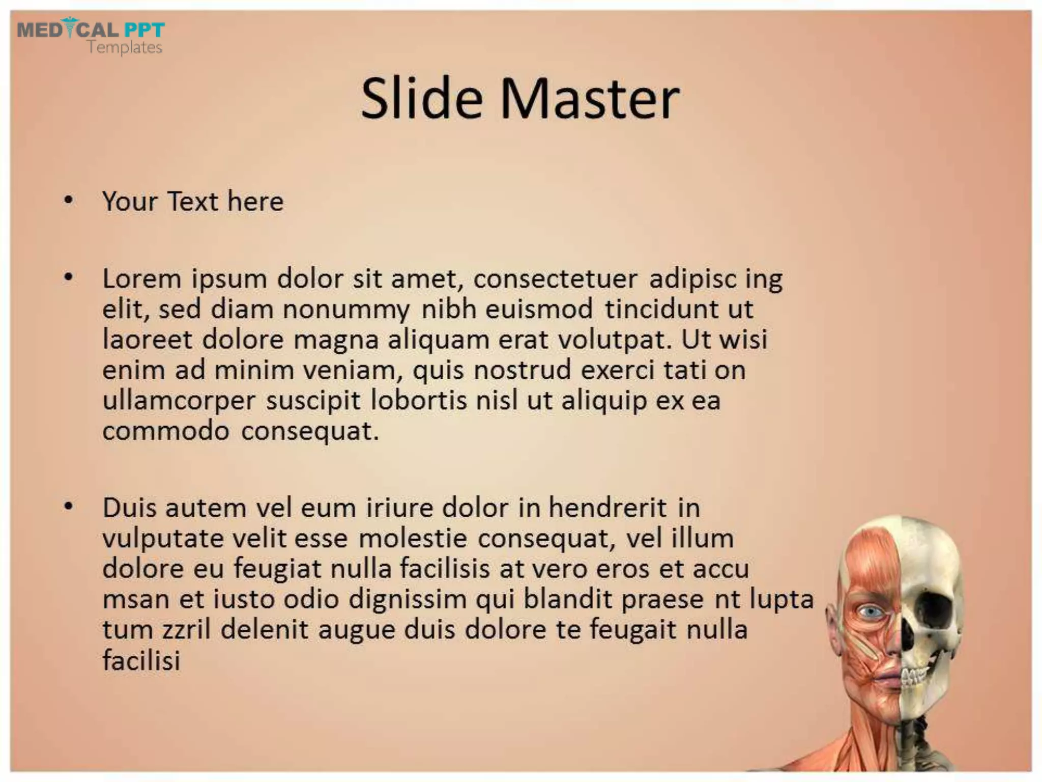 Face Anatomy PowerPoint Templates | PPTX