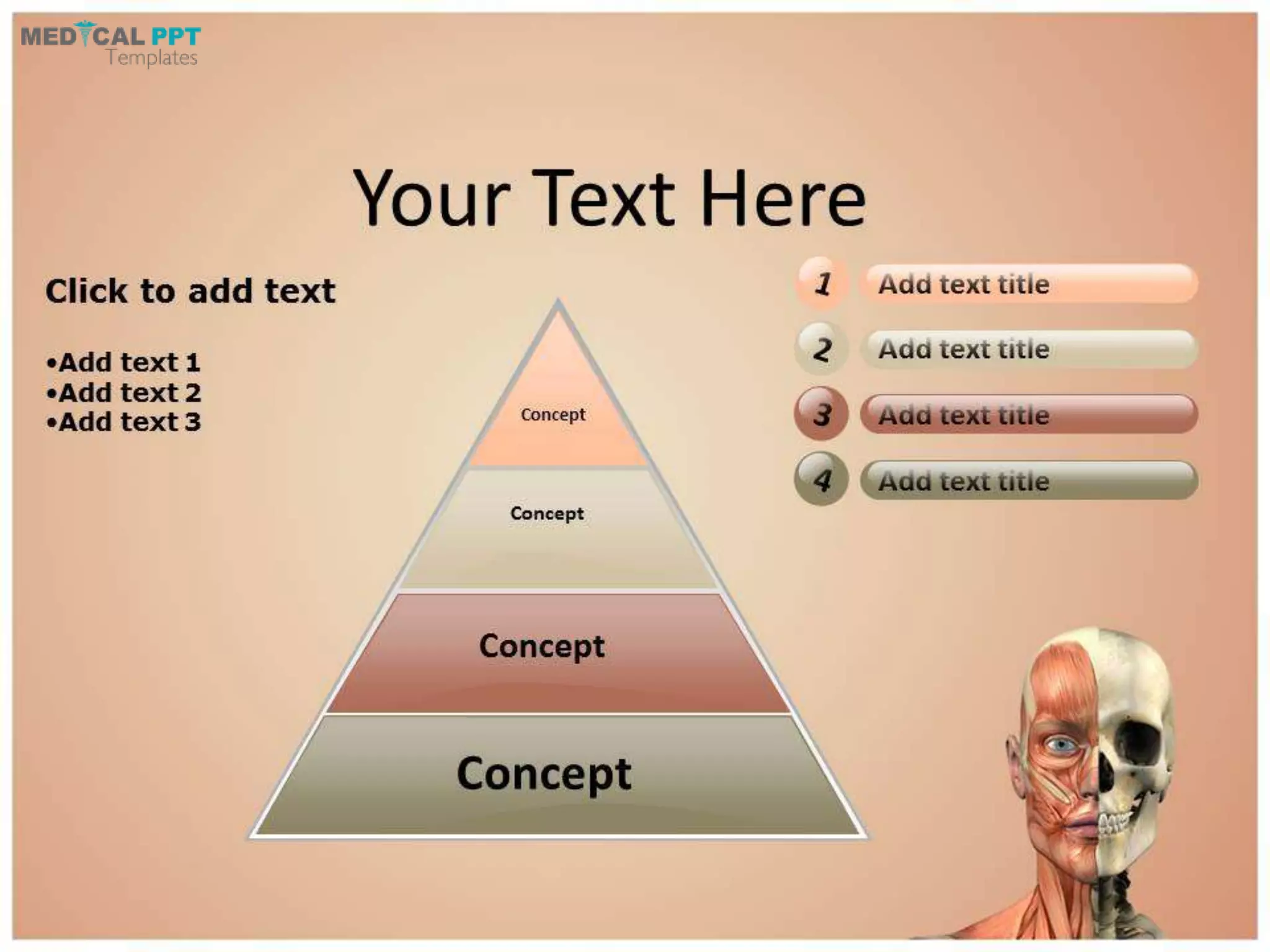 Face Anatomy PowerPoint Templates | PPTX