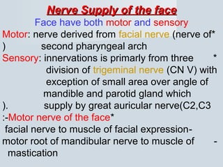 Anatomy of Face and scalp | PPT