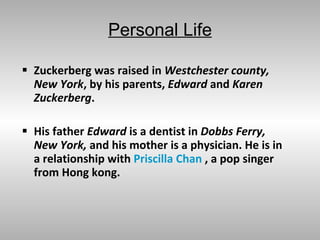 Mark zuckerberg : Founder of facebook | PPT