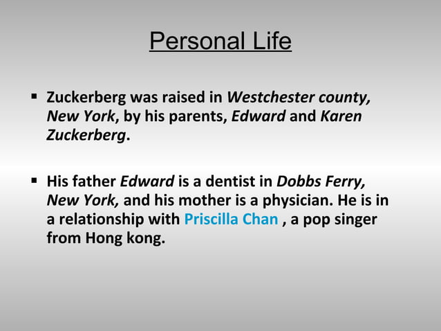 Mark zuckerberg : Founder of facebook | PPT