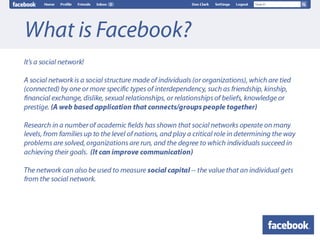 Facebook (how to create a fan page) | PPT