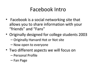 Facebook | PPT