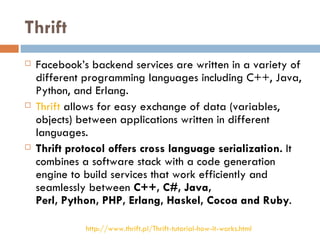 Facebook Technology Stack | PPT