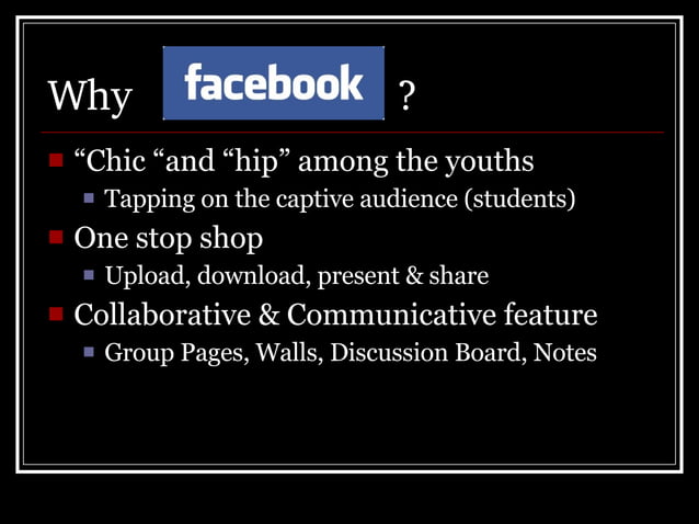 Facebook | PPT