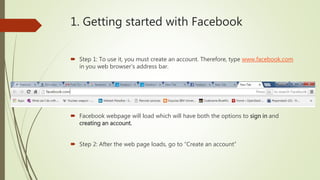 Introduction to Facebook | PPT