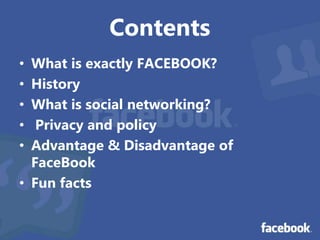 Facebook | PPT
