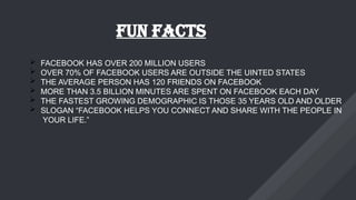 FACEBOOK.pptx A vibrant and fairly simple logo | PPT