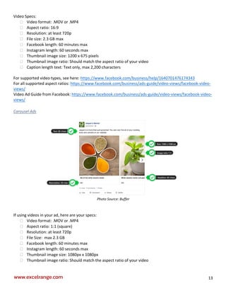 Facebook Ads Notes | PDF