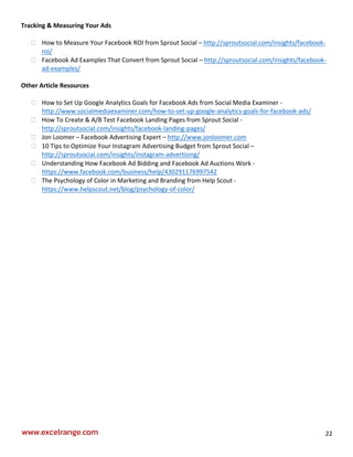 Facebook Ads Notes | PDF