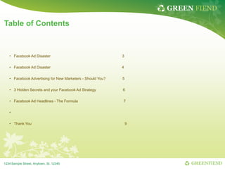 FaceBook Ads (shared using http://VisualBee.com). | PPT