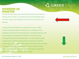 FaceBook Ads (shared using http://VisualBee.com). | PPT