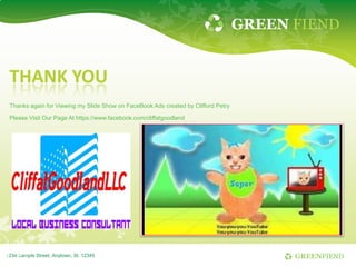 FaceBook Ads (shared using http://VisualBee.com). | PPT