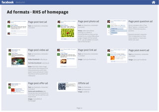 Facebook ad types | PDF