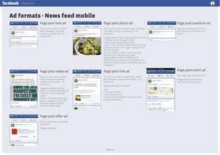 Facebook ad types | PPT